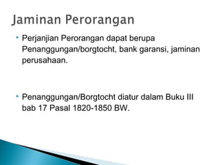 Hukum Jaminan | PPT