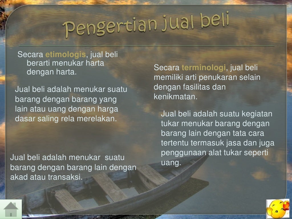 Hukum jual beli dalam islam Hukum jual beli dalam islam