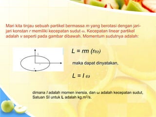 Hukum kekekalan momentum sudut | PPT