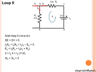 Hukum kirchoff | PPTX
