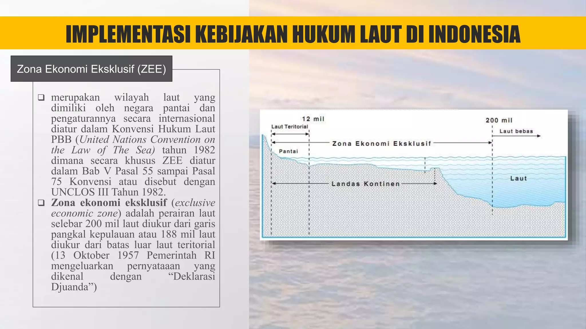 Hukum laut Indonesia | PPTX