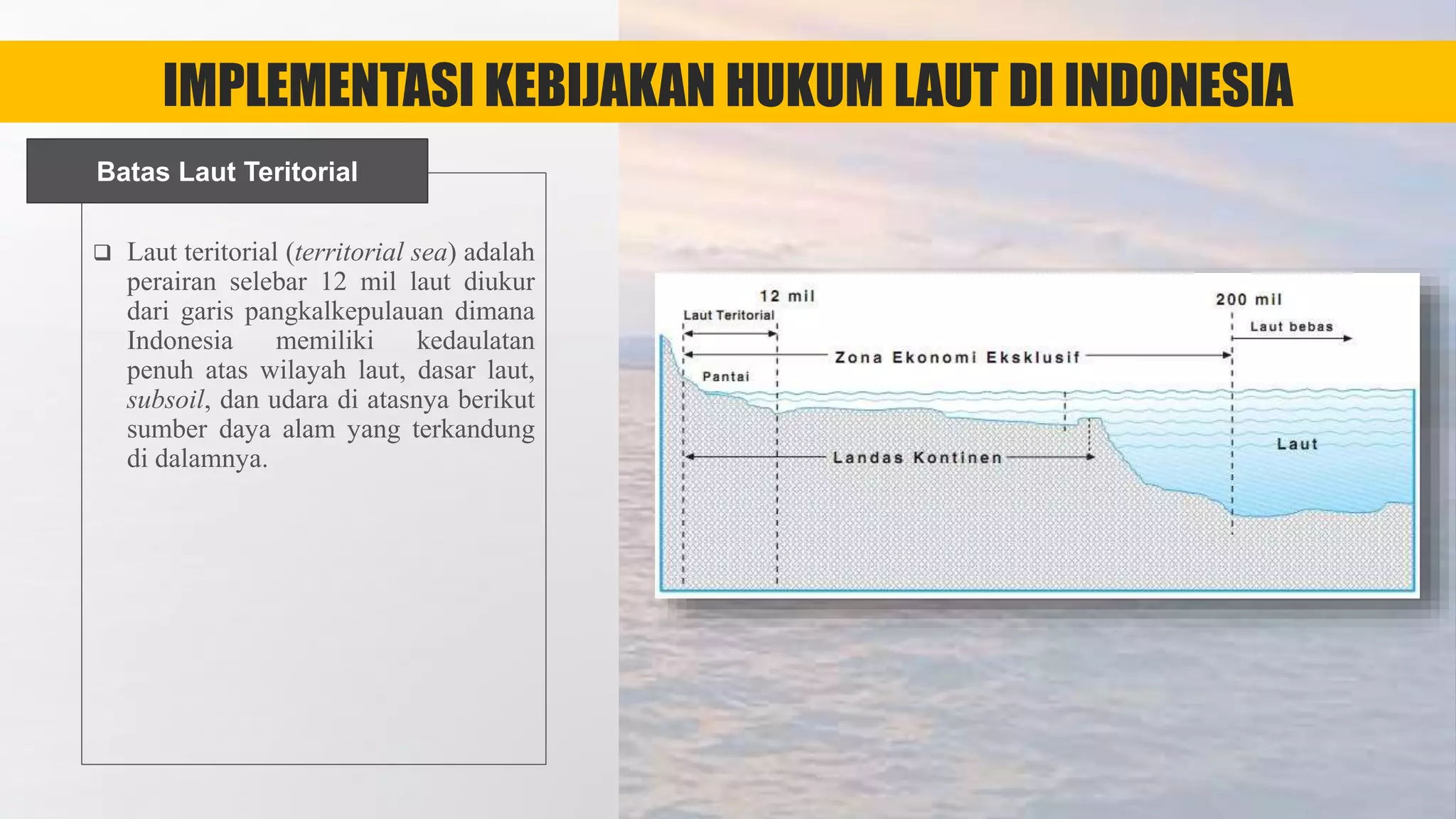 Hukum laut Indonesia | PPTX