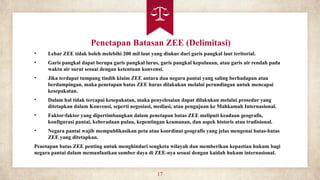 HUKUM LAUT ZONA TAMBAHAN & ZONA EKONOMI EKSKLUSIF | PPTX