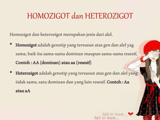 (Hukum mendel si) | PPTX