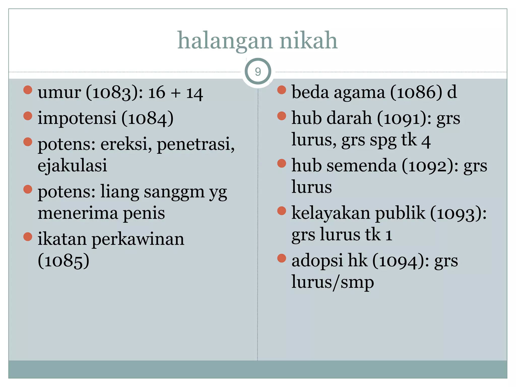 Hukum&moral perkawinan katolik | PPT