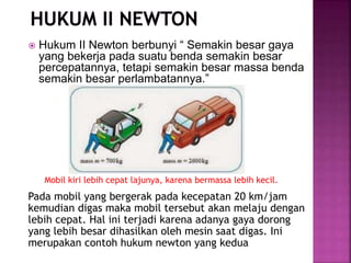 HUKUM NEWTON | PPTX