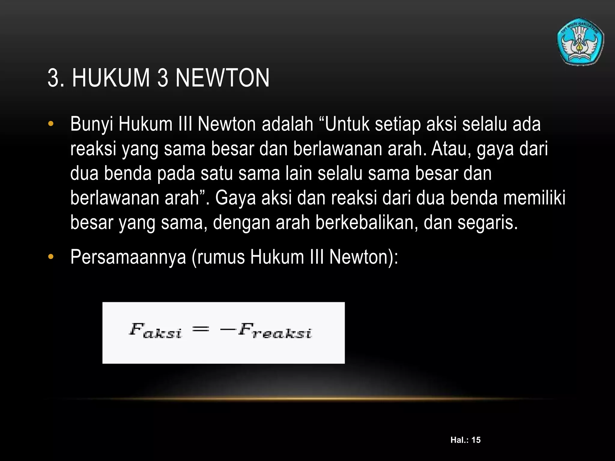 HUKUM NEWTON .PPT.ppt
