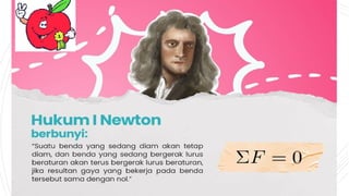 HUKUM NEWTON kelas viii mts semester ganjil.pptx