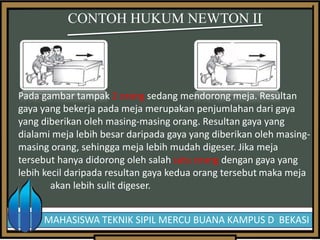 Hukum newton dan gravitasi universal | PPTX