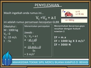 Hukum newton dan gravitasi universal | PPTX