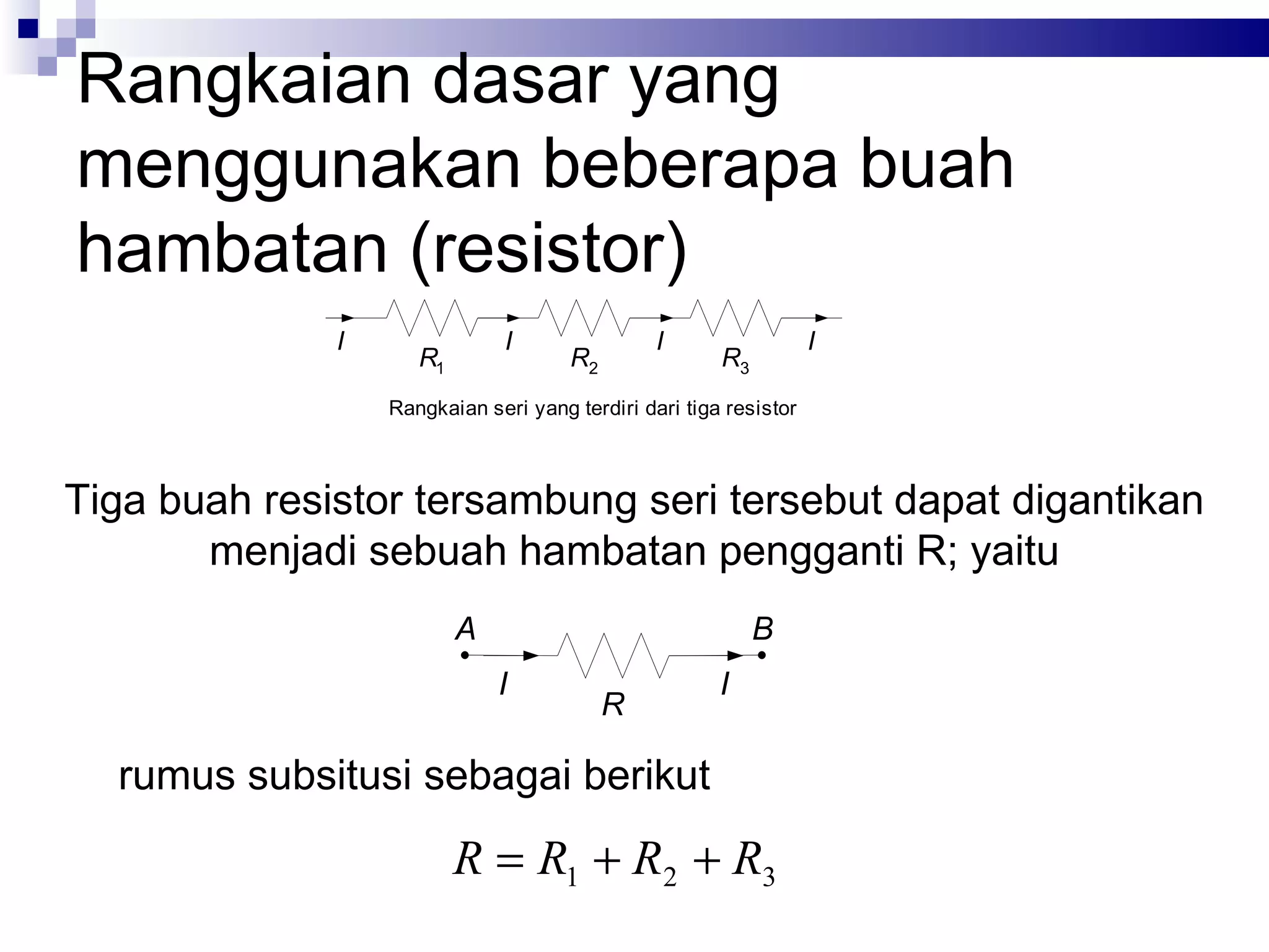 Hukum ohm | PPT