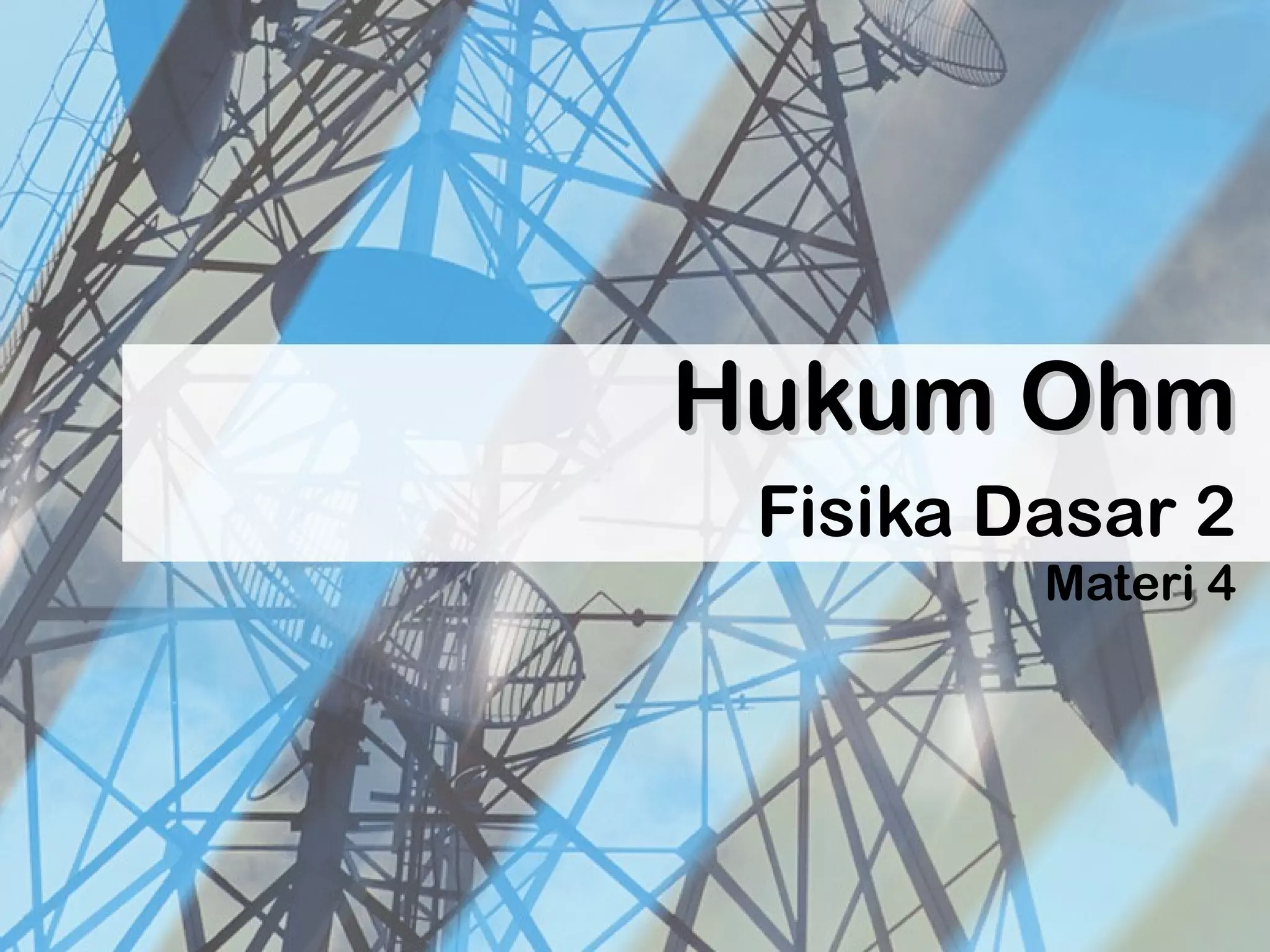 Hukum ohm | PPT