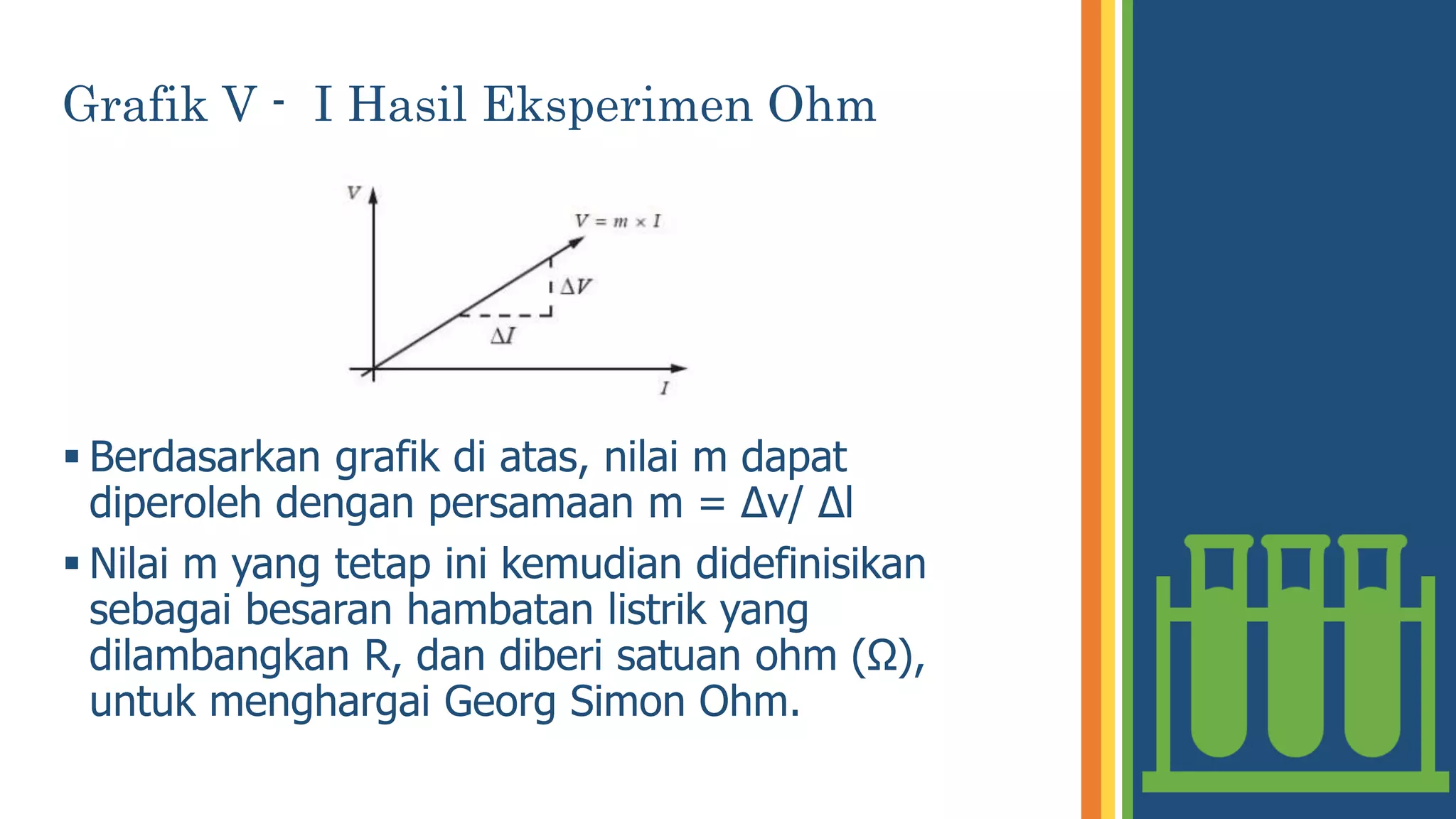 Hukum Ohm dan Rangkaian Hambatan Seri dalam Rangkaian Lisrik dan ...