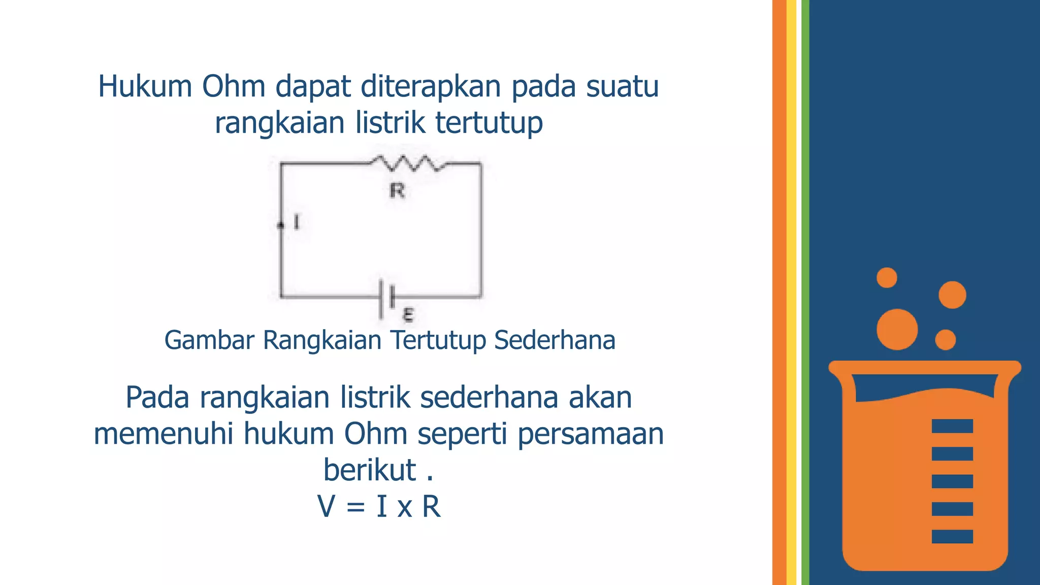 Hukum Ohm dan Rangkaian Hambatan Seri dalam Rangkaian Lisrik dan Elektronika.pptx