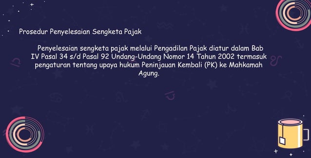 Hukum Pajak Kelompok 6 (prosedur penyeleseaian sengketa.pptx