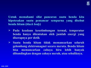 Hukum pancaran | PPT