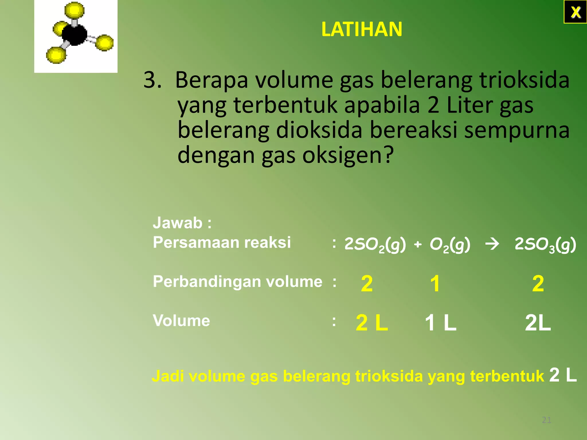 Hukum perbandingan berganda dan volume | PPTX