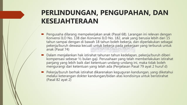 Hukum Perburuhan | PPT