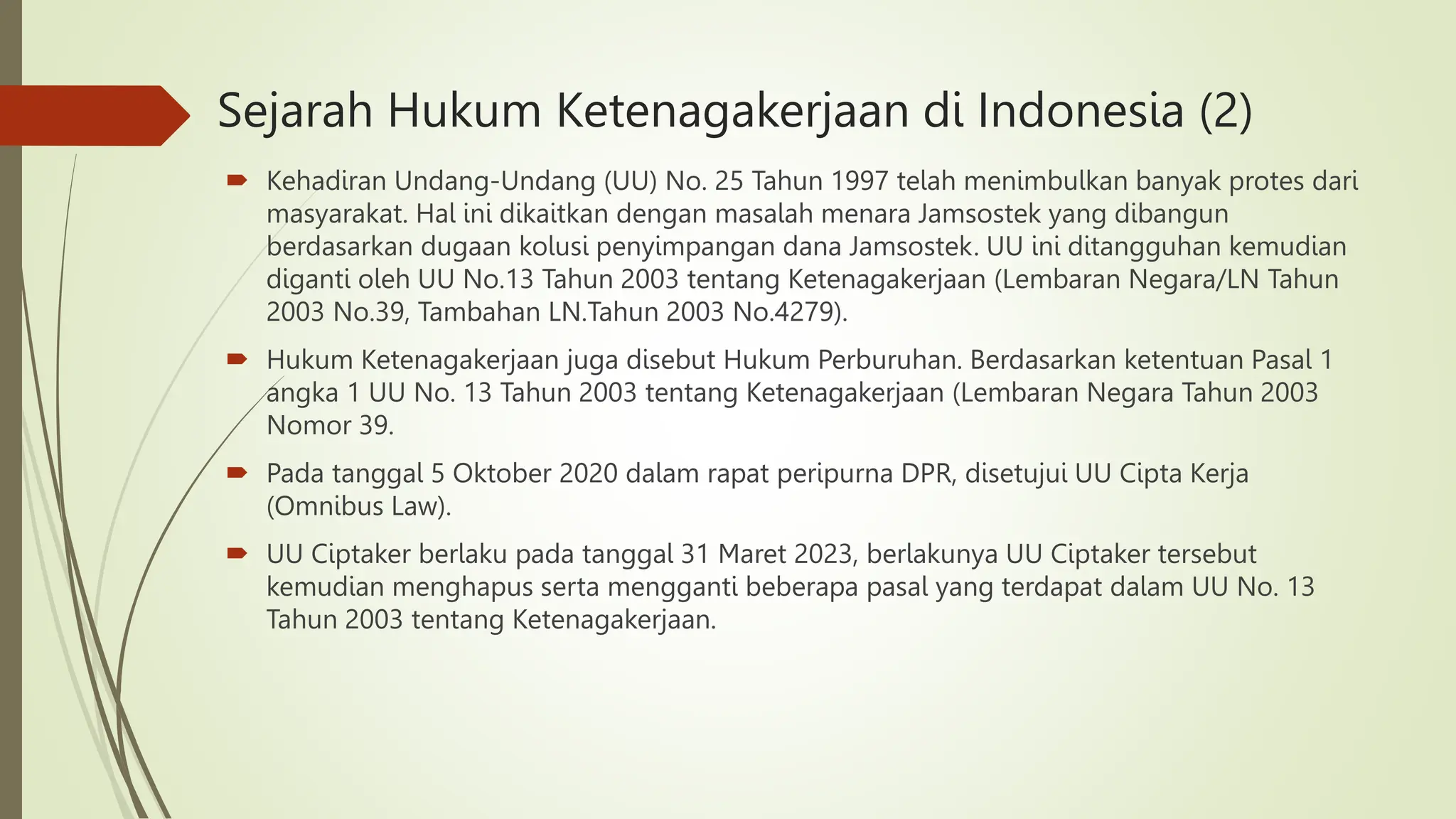Hukum Perburuhan dan Ketenagakerjaan Materi 1.pptx