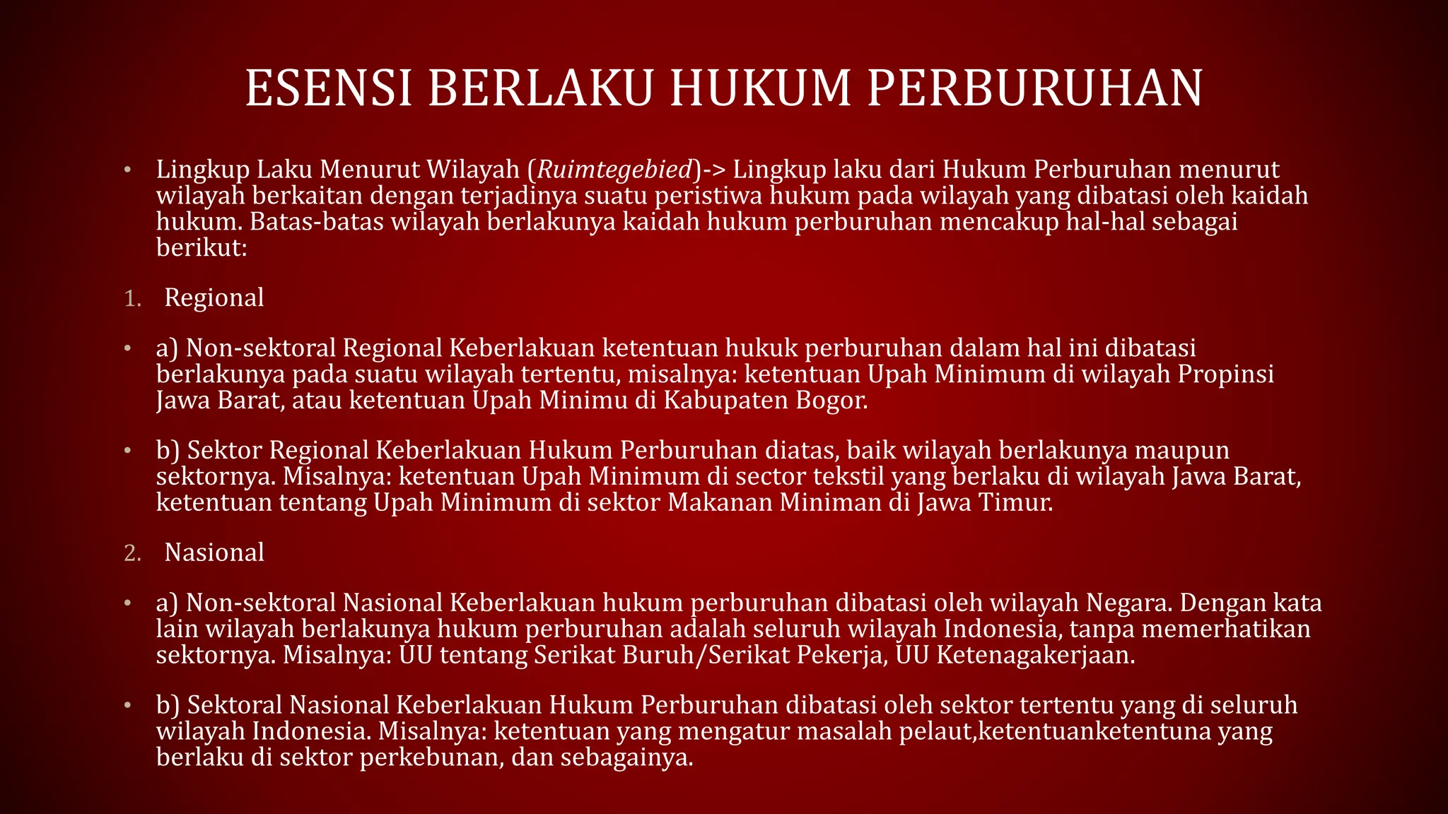 Hukum Perburuhan dan Ketenagakerjaan Materi 2.pptx