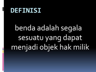 Hukum perikatan | PPTX