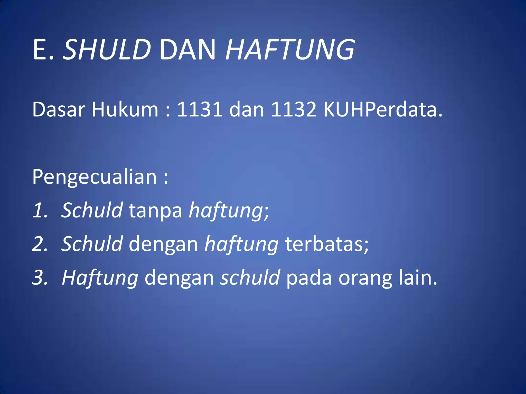 Hukum perikatan powerpoint1 | PPTX