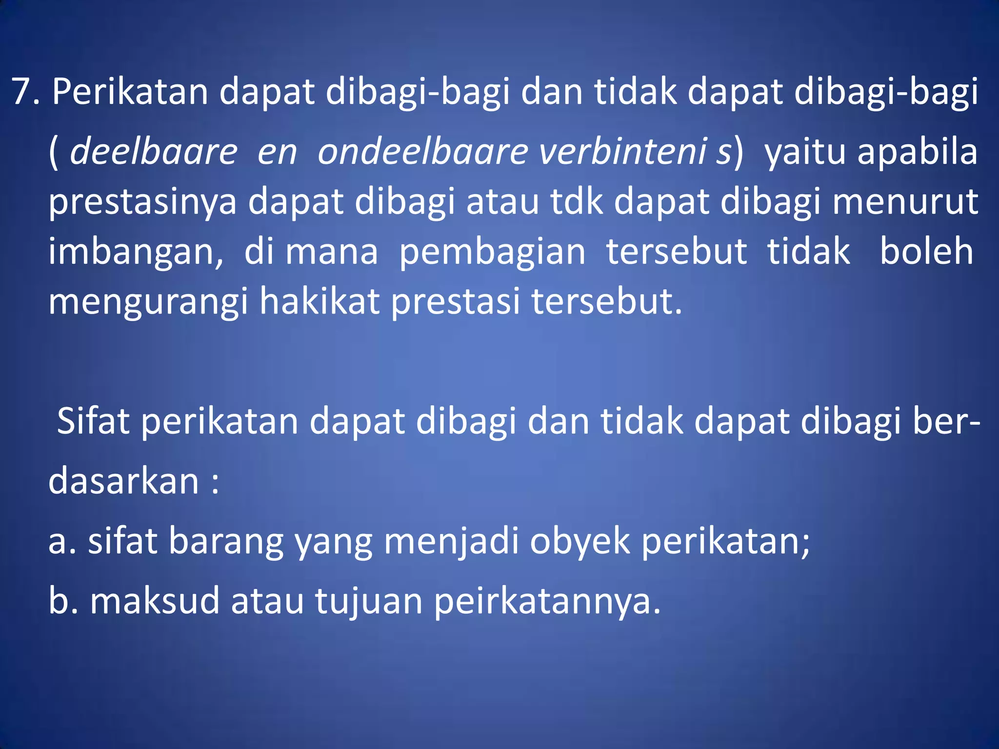 Hukum perikatan powerpoint1 | PPTX