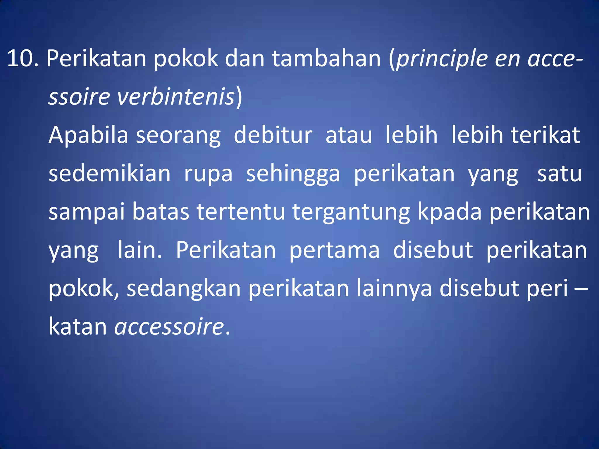 Hukum perikatan powerpoint1 | PPTX