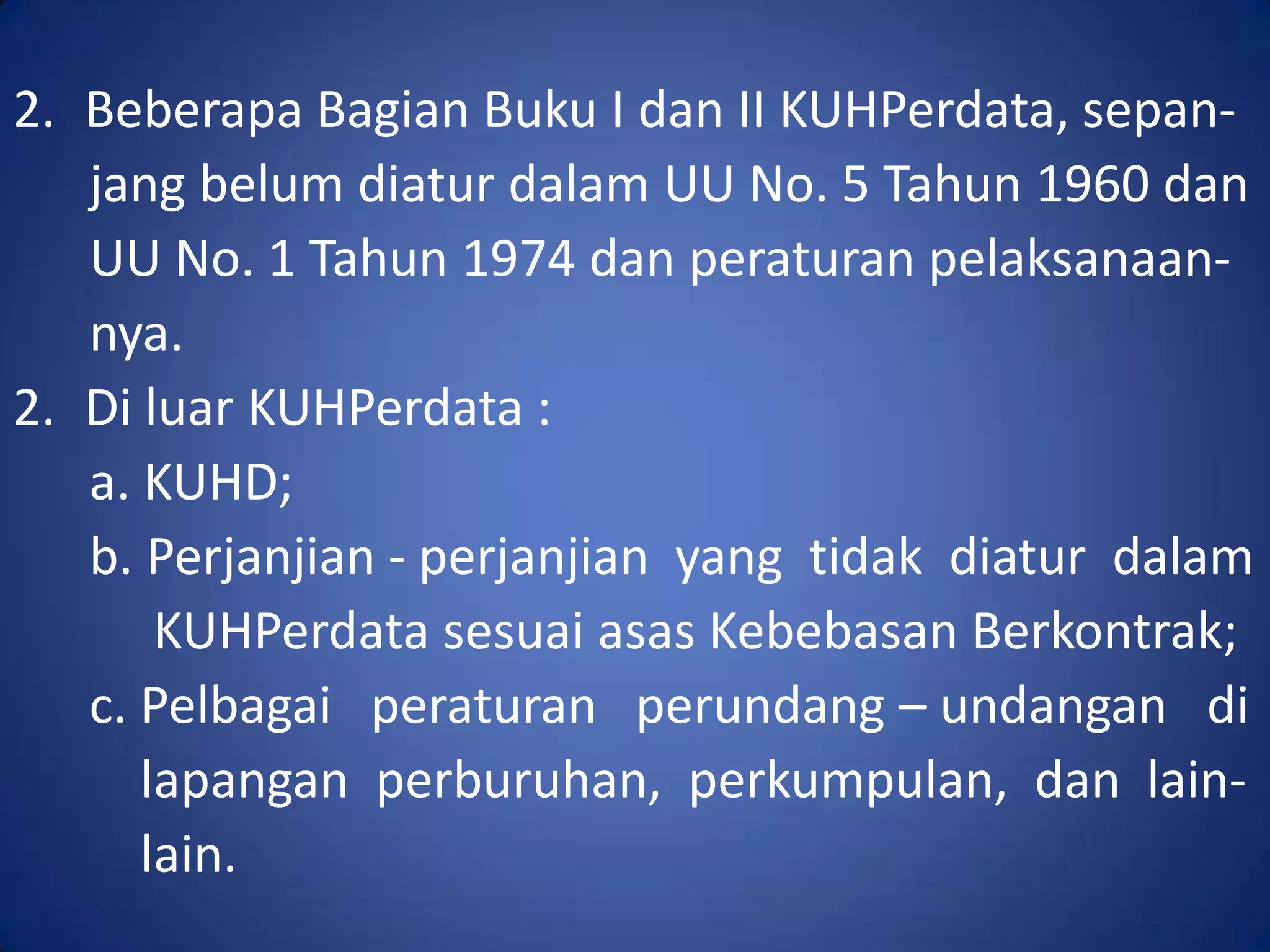 Hukum perikatan powerpoint1 | PPTX