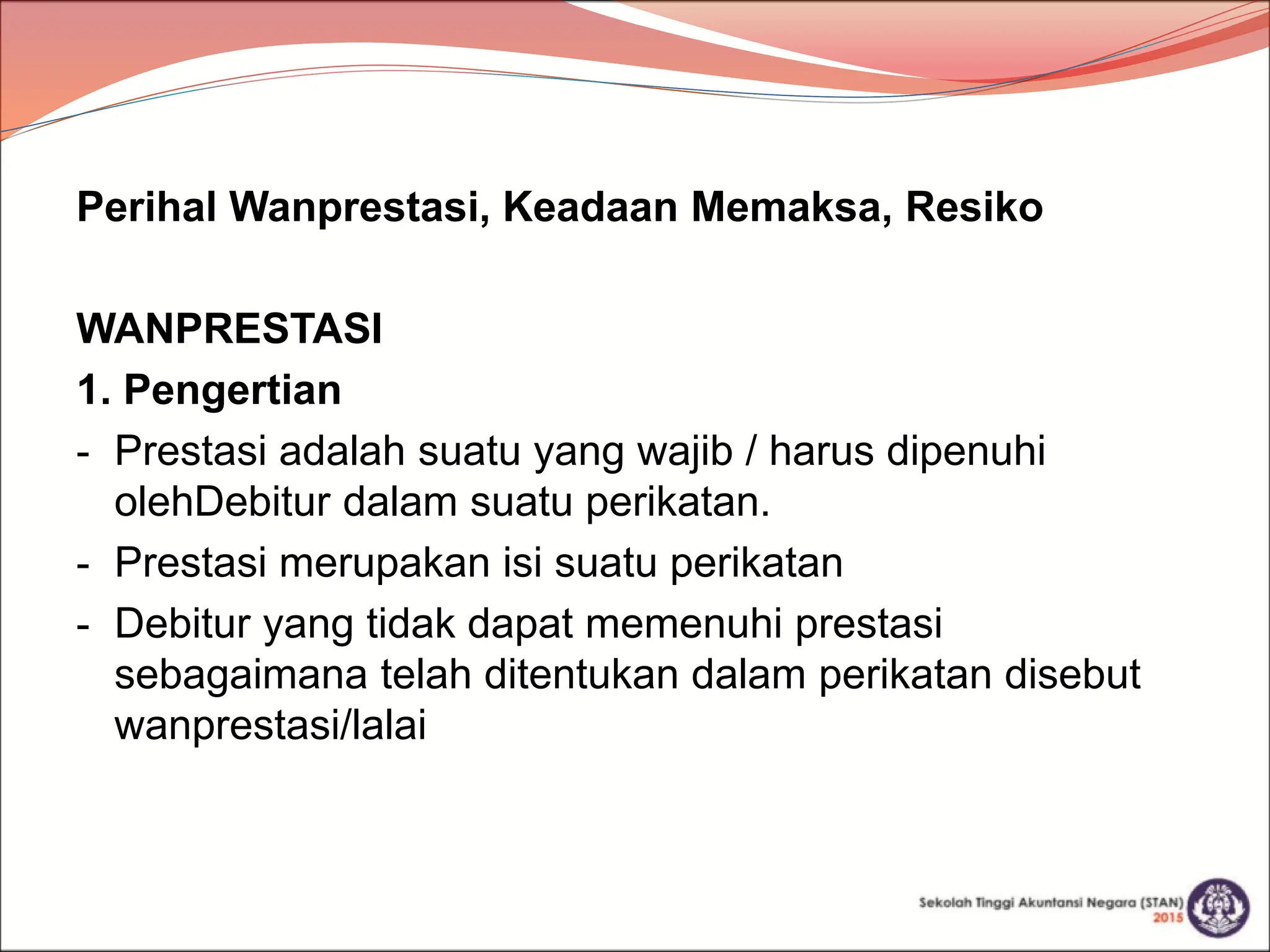 HUKUM PERIKATAN (revisi) presentation.ppt