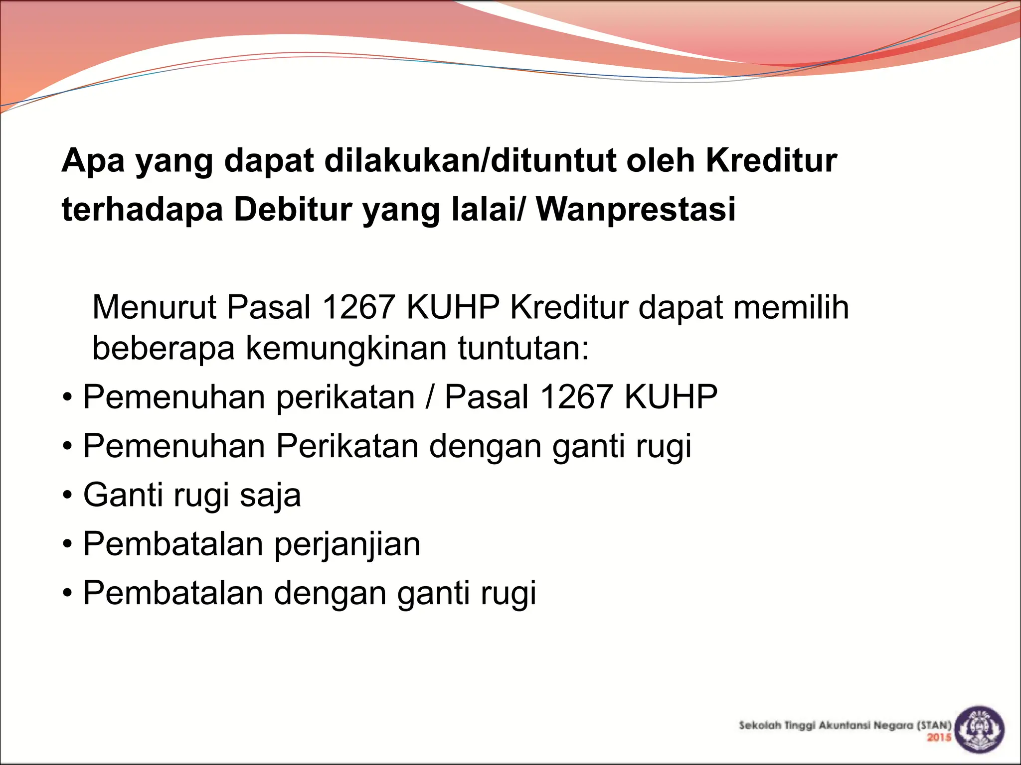 HUKUM PERIKATAN (revisi) presentation.ppt