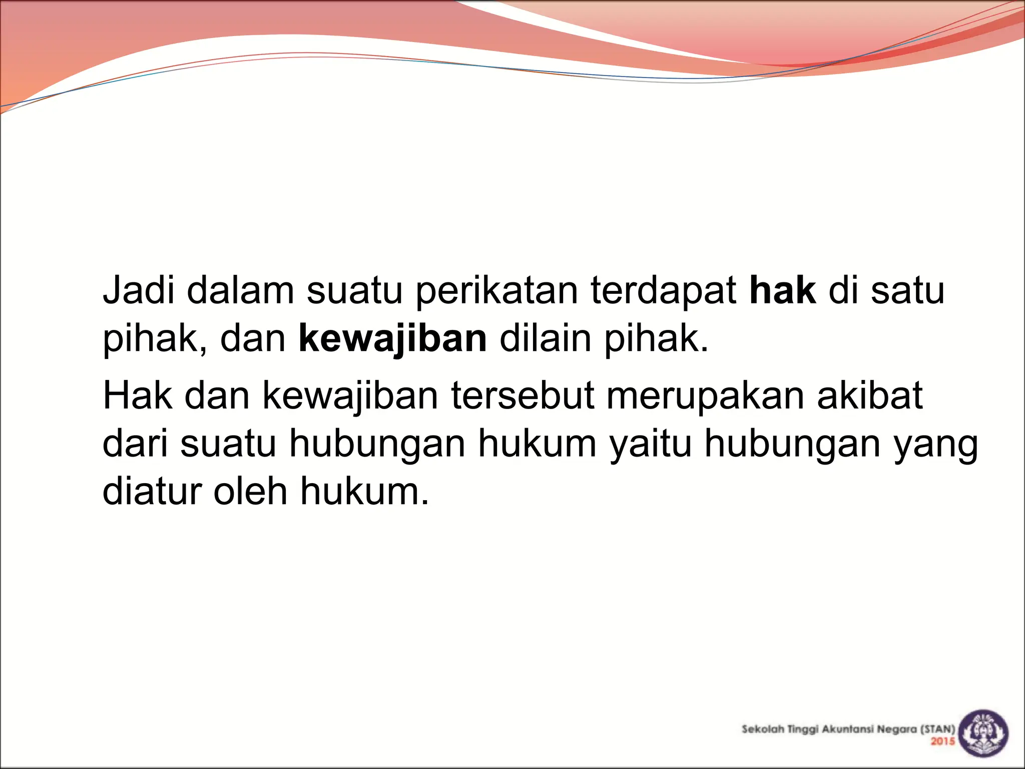 HUKUM PERIKATAN (revisi) presentation.ppt