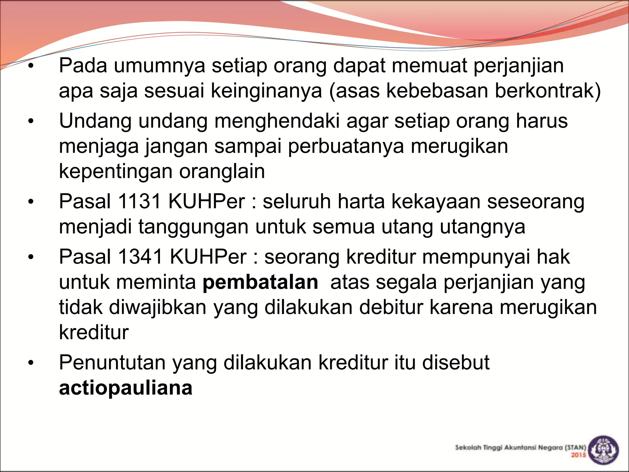 HUKUM PERIKATAN (revisi) presentation.ppt