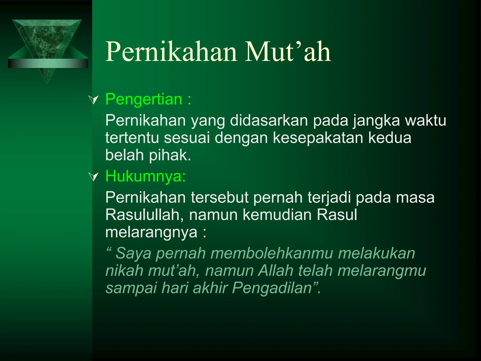 HUKUM PERNIKAHAN DALAM ISLAM DAN DASAR HUKUMNYA.ppt