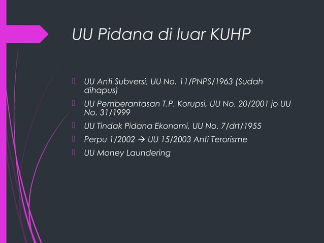 Hukum Pidana | PPT