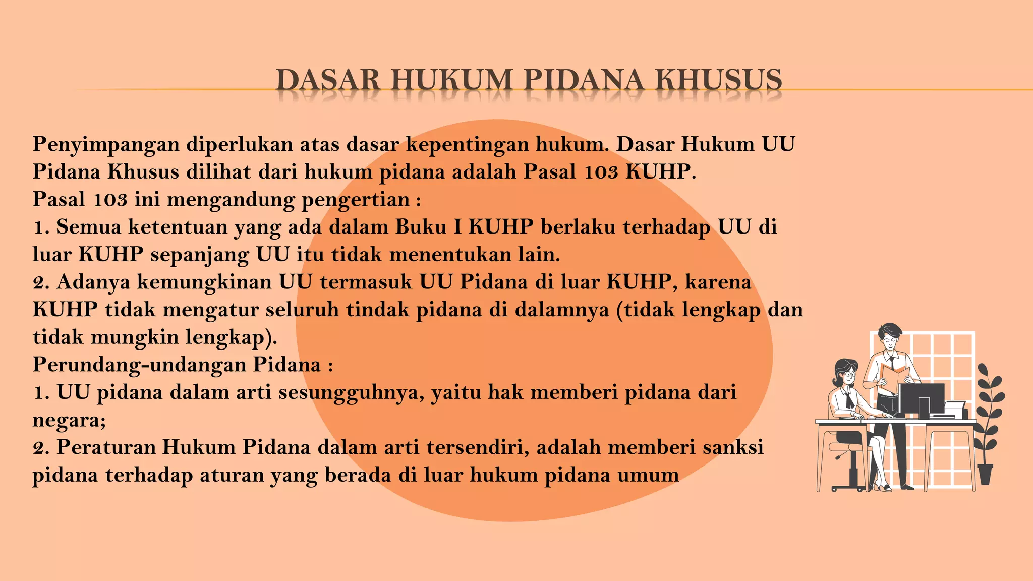 Hukum pidana khusus | PPTX
