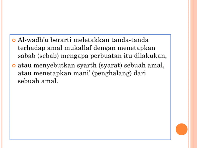 Hukum Taklifi dan Hukum Wad’i.pptx new.pdf pratama sept 2024.pdf | Free Download