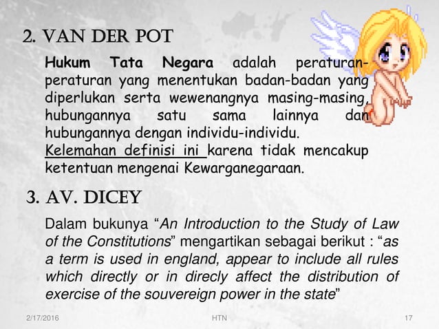 HUKUM TATA NEGARA : Prinsip Hukum Tata Negara | PDF