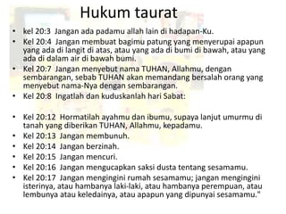 10 Hukum Taurat Di Alkitab - Perumperindo.co.id