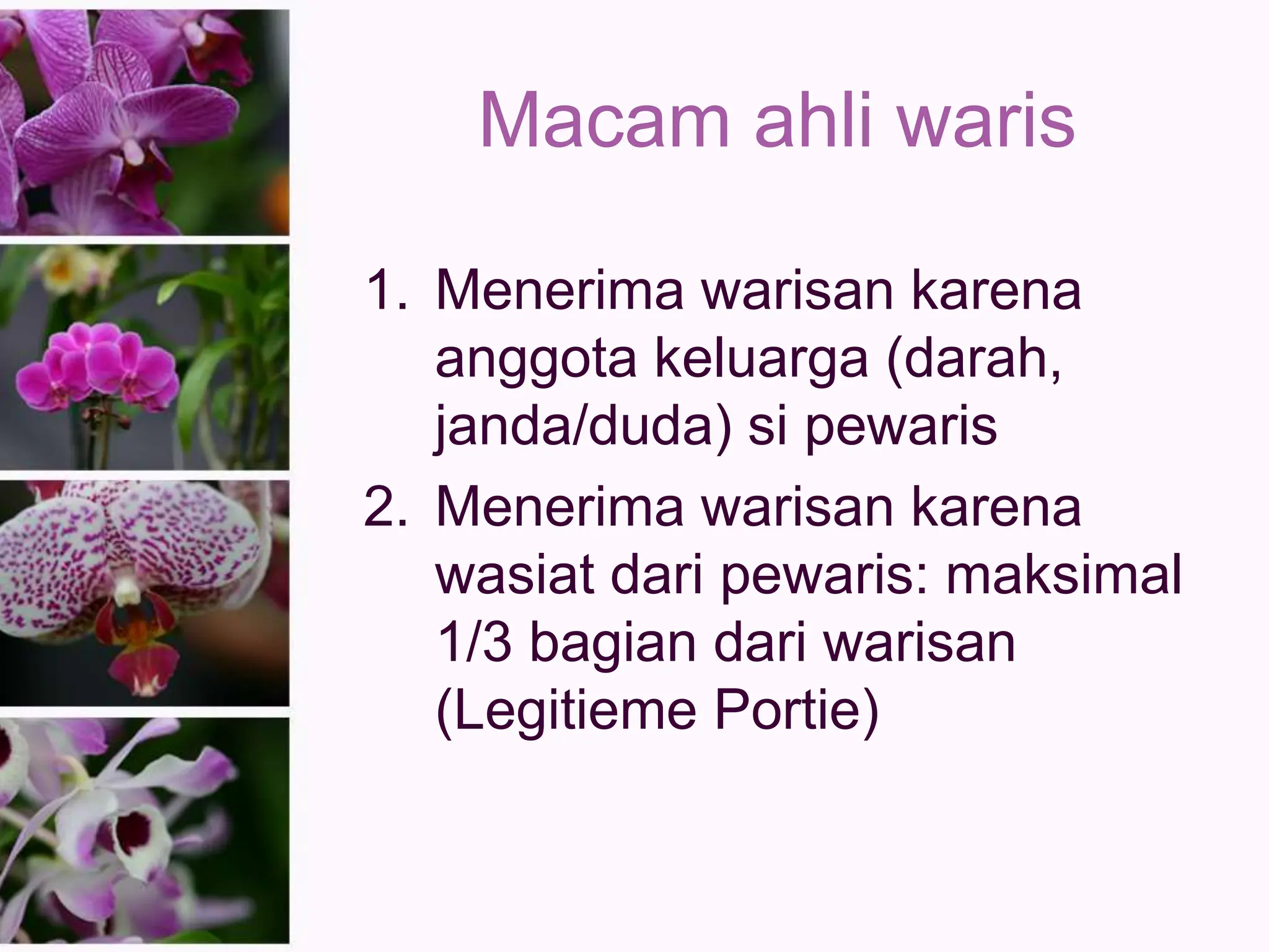 presentasi Hukum Waris dalam agama islam .ppt