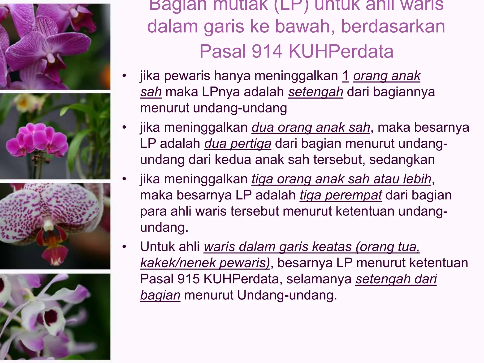 presentasi Hukum Waris dalam agama islam .ppt