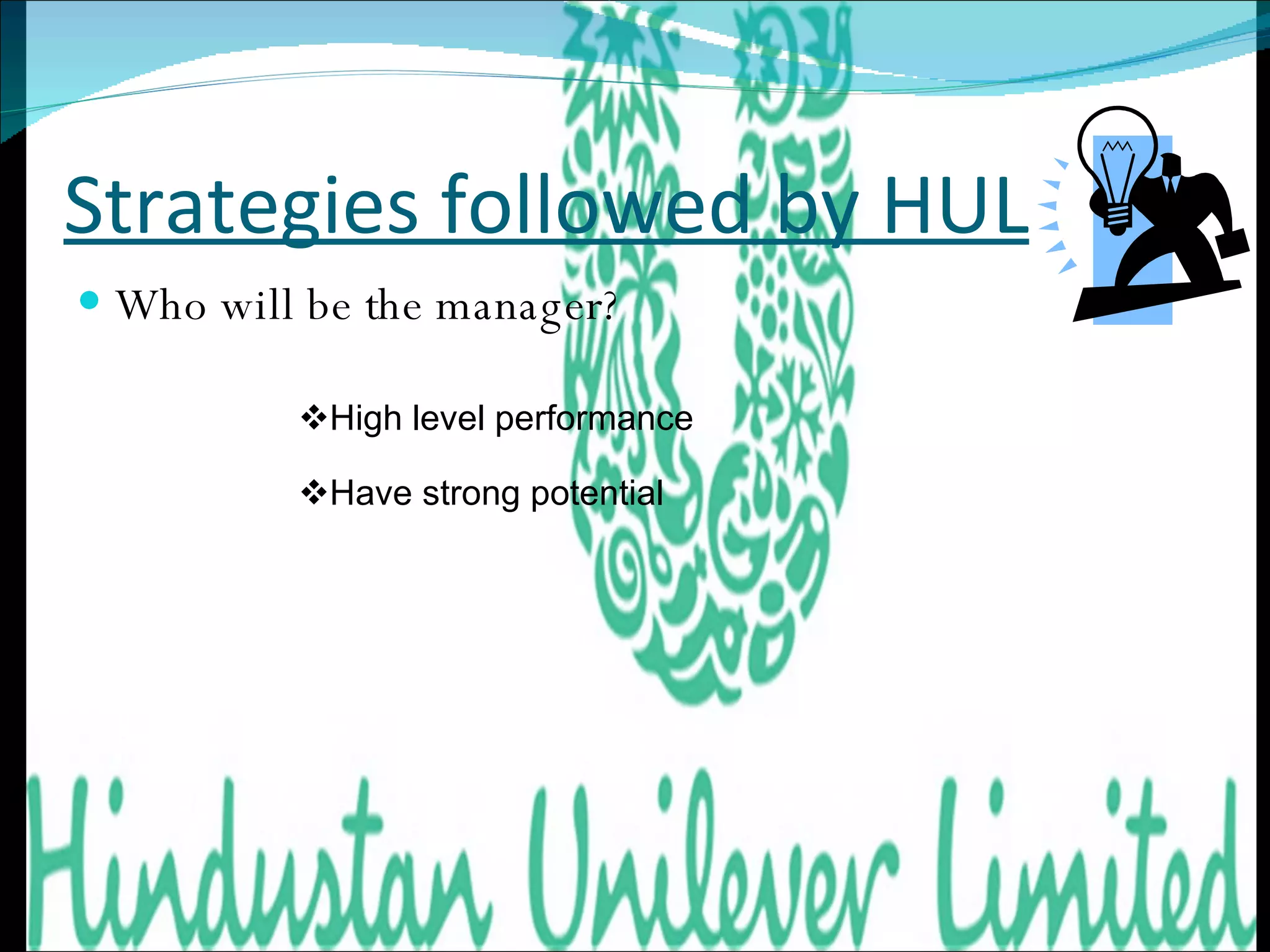 HUL company ppt | PPT