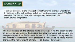 unilever organizational change | PPTX