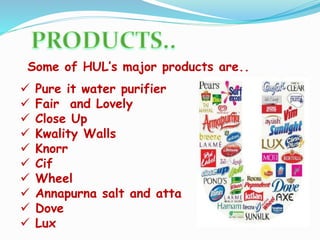 HINDUSTAN UNILEVER LIMITED (HUL) | PPTX