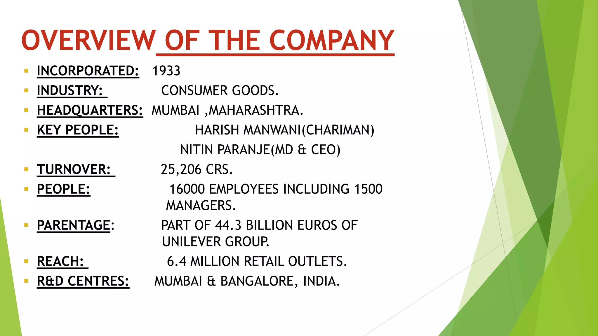 HR Policy Of HUL | PPTX