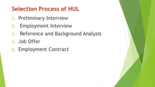 HR Policy Of HUL | PPTX