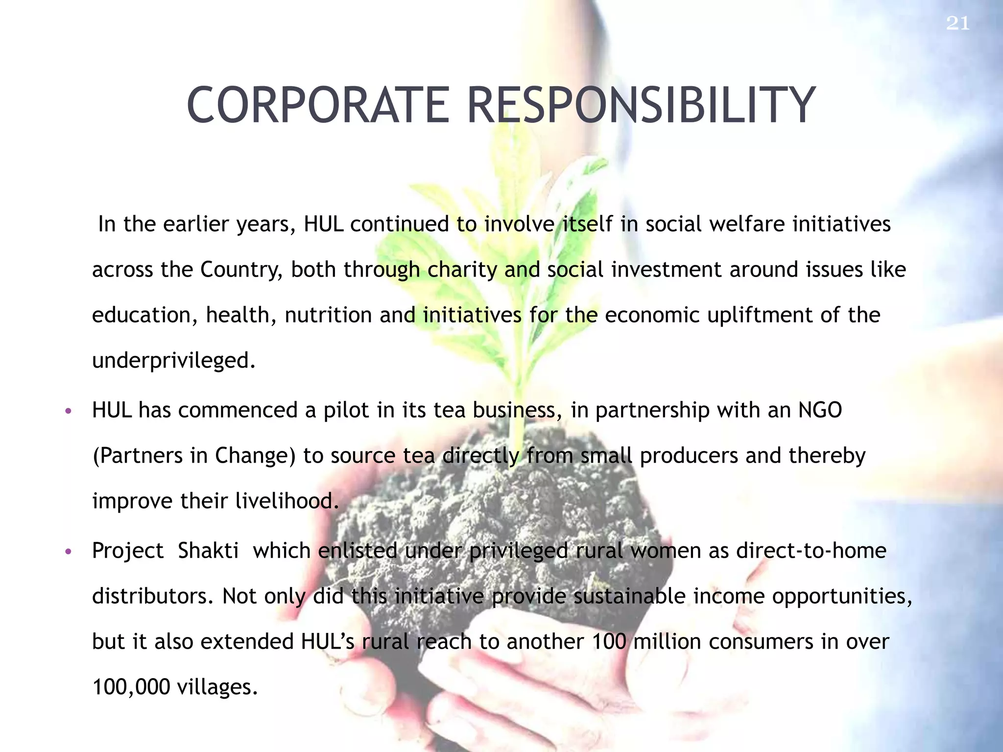 Hindustan Unilever Limited | PPTX