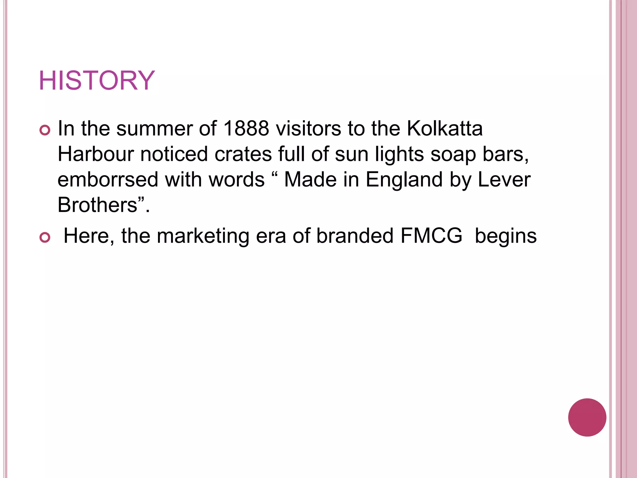 HINDUSTAN UNILEVER LIMITED (HUL) | PPT