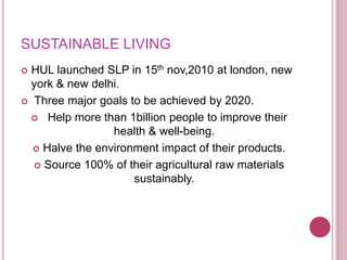 HINDUSTAN UNILEVER LIMITED (HUL) | PPT | Free Download