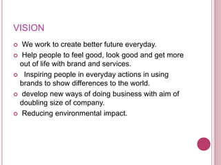 HINDUSTAN UNILEVER LIMITED (HUL) | PPT